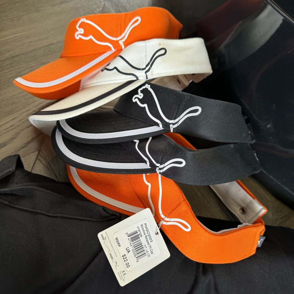 Puma Visor (Orange) – Cat Arambulo Studio